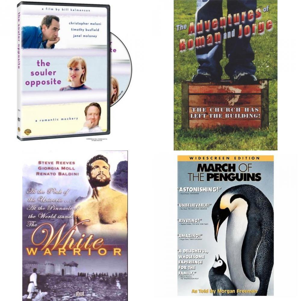 DVD Assorted Movies 4 Pack Fun Gift Bundle: The Souler Opposite, The ...